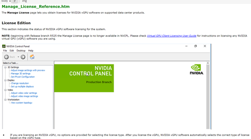 Administrar licencias