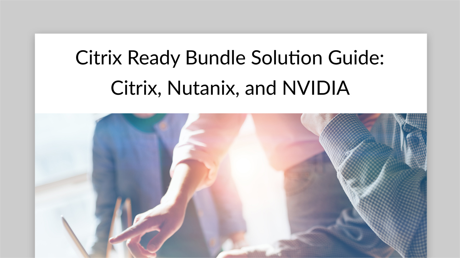 NVIDIA 仮想 GPU と NUTANIX - NVIDIA データ センター