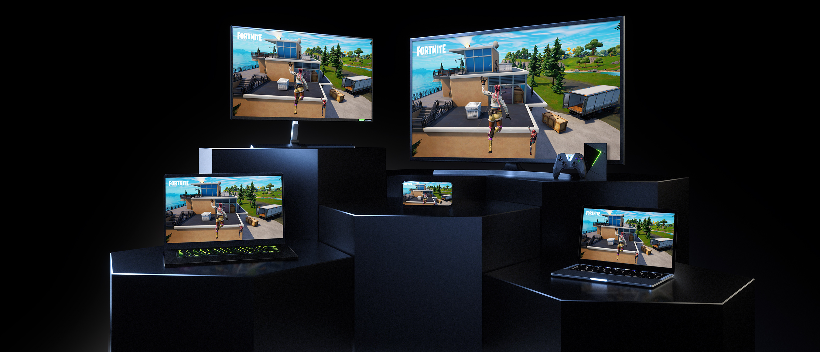 GeForce NOW Fortnite Mobile with Touch | NVIDIA