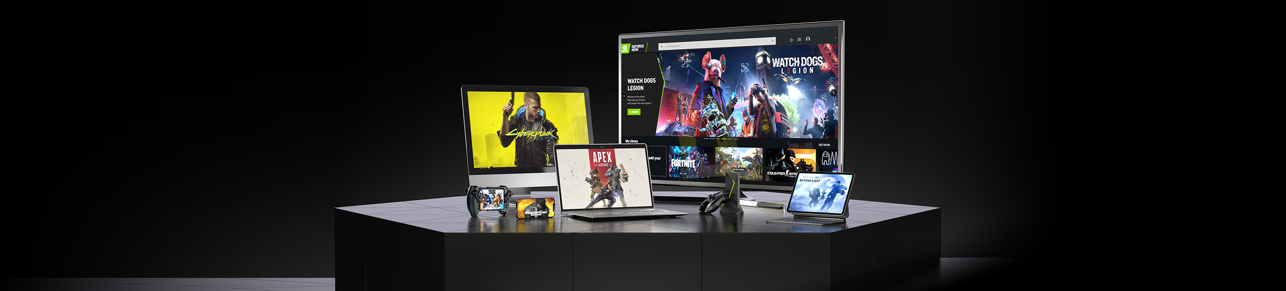 Fortnite ze sterowaniem dotykowym dla urządzeń mobilnych w GeForce NOW ...