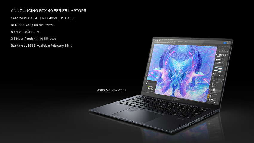 GeForce At CES 2023: RTX 40 Series Laptops, RTX 4070 Ti Graphics Cards ...