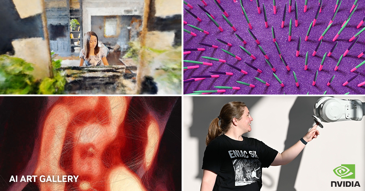 NVIDIA AI Art Gallery: Art, Music, and Poetry made with AI