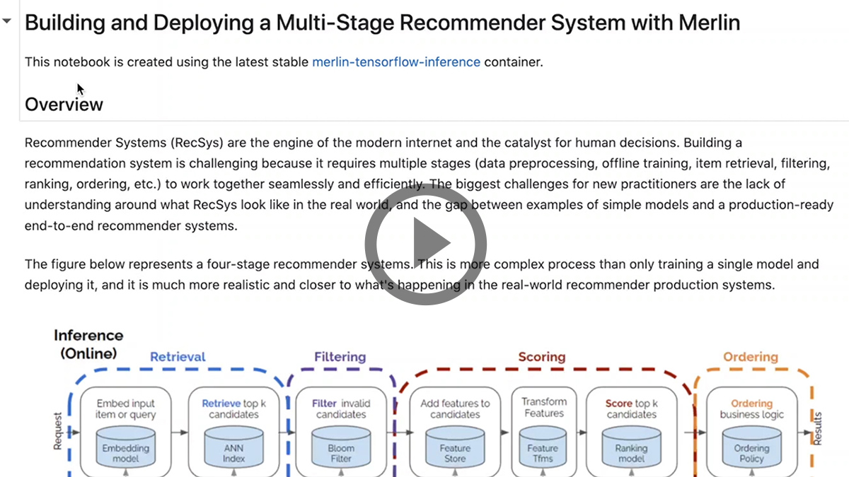 RecSys22: ACM Conference on Recommender Systems 2022 | NVIDIA