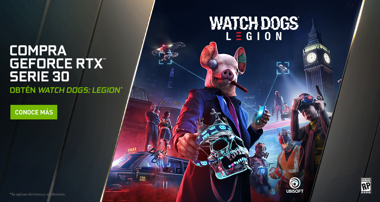 Bundle: GeForce RTX Serie 30 Watch Dogs: Legion | Noticias GeForce | NVIDIA