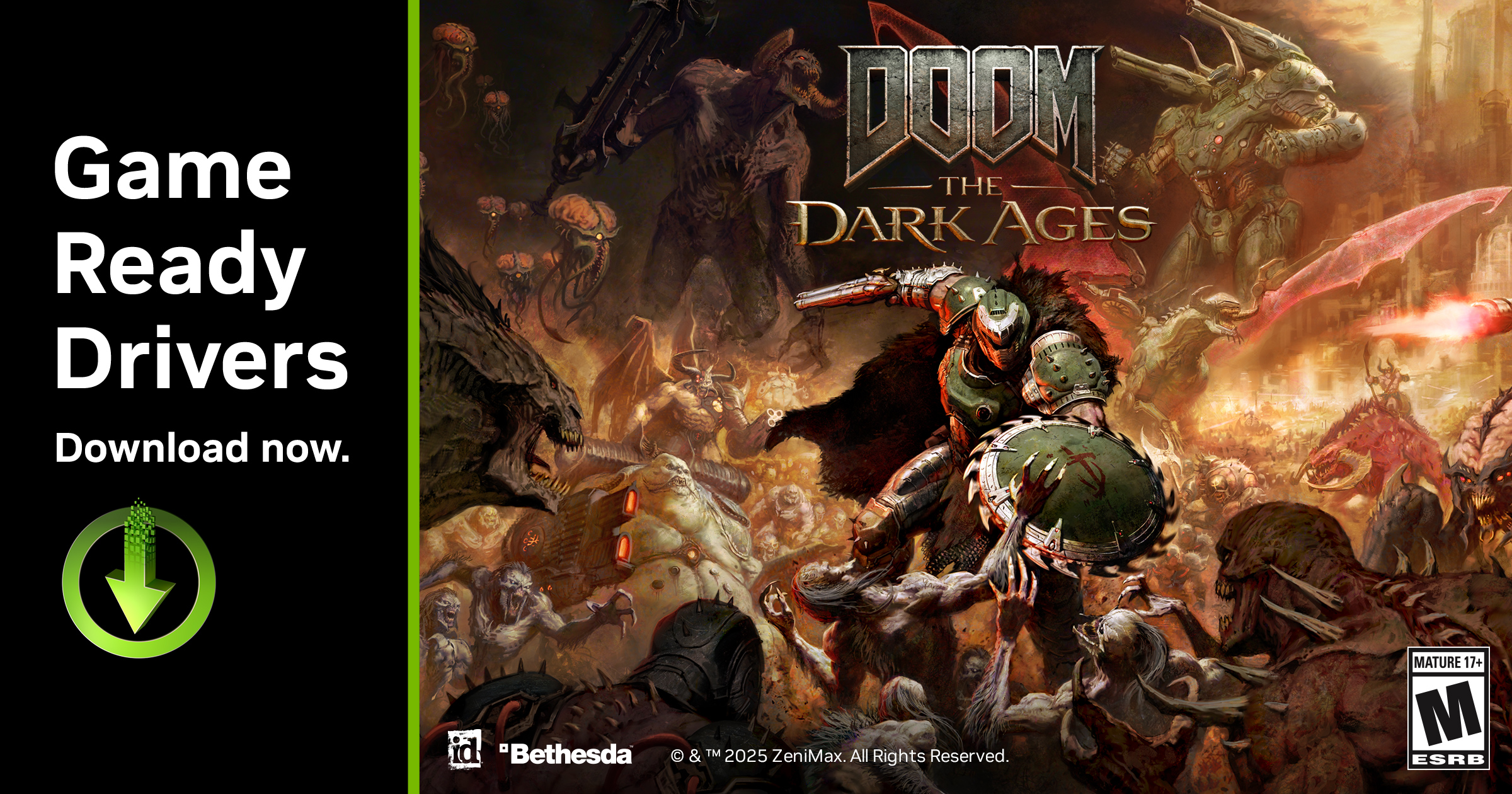 DOOM: The Dark Ages Available Now, Featuring Ray Tracing & DLSS 4 With Multi Frame Generation ...
