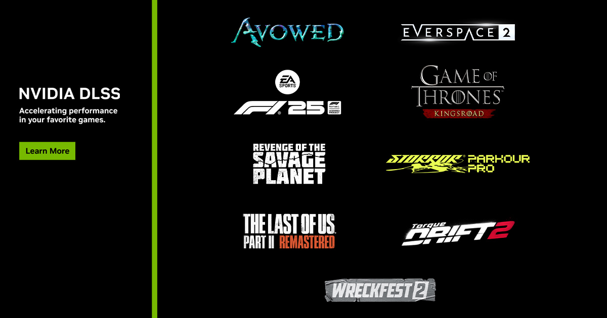 F1® 25 Launches Today In Early Access, Featuring Path Tracing, DLSS 4 ...