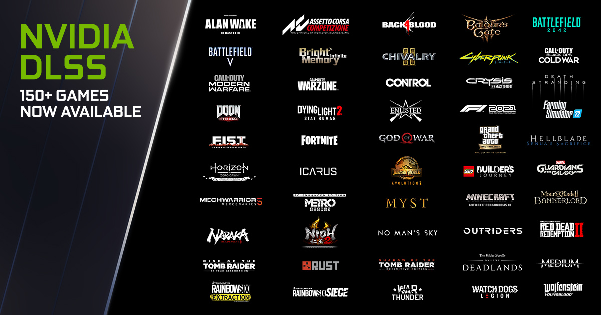 NVIDIA DLSS Now Available In Over 150 Games Including Dying Light 2 NVIDIA DLSS Now Available In Over 150 Games Including Dying Light 2