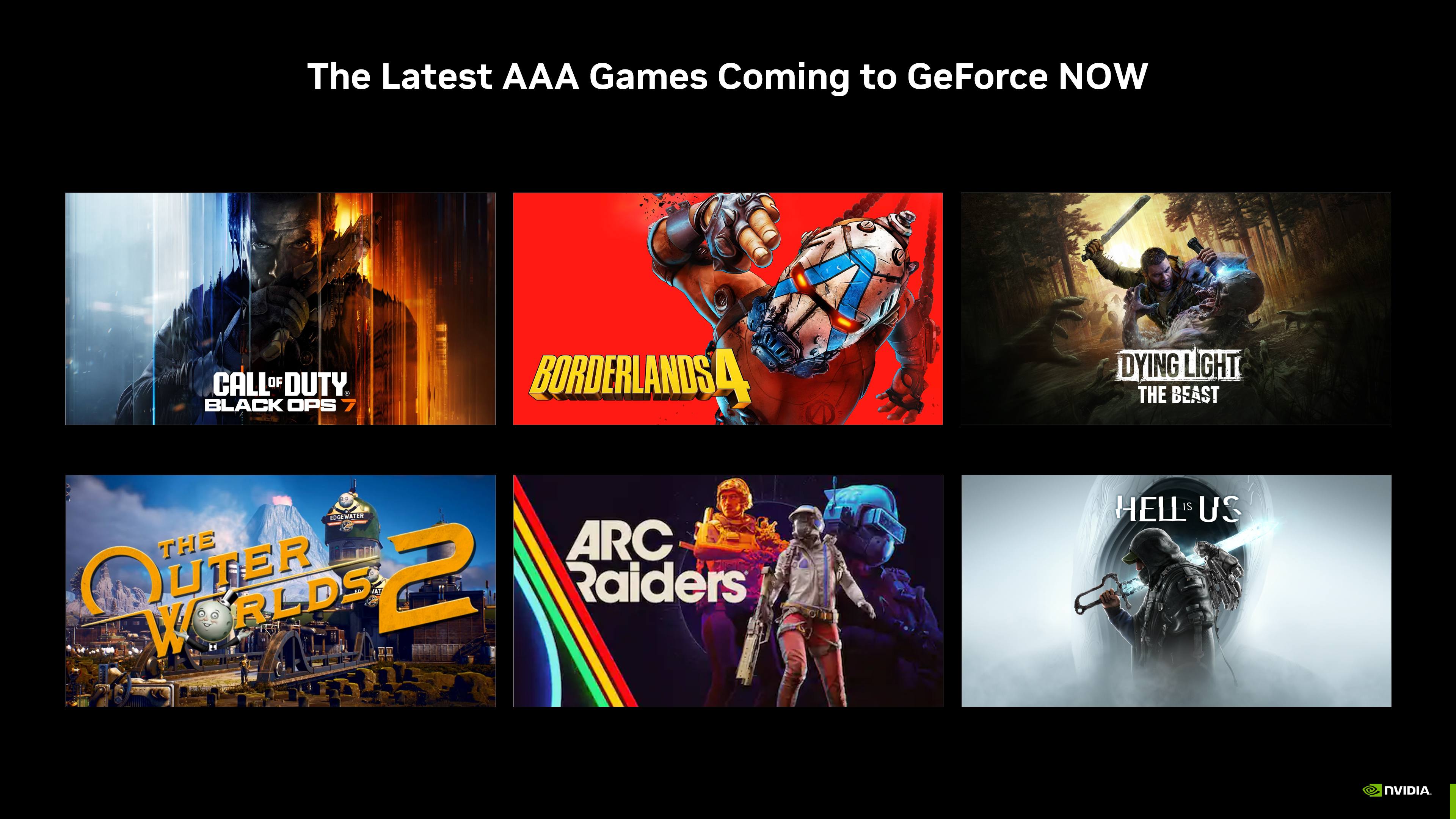 GeForce @ Gamescom 2025: DLSS 4 Agora em 175+ Games e Apps, Novos Jogos ...