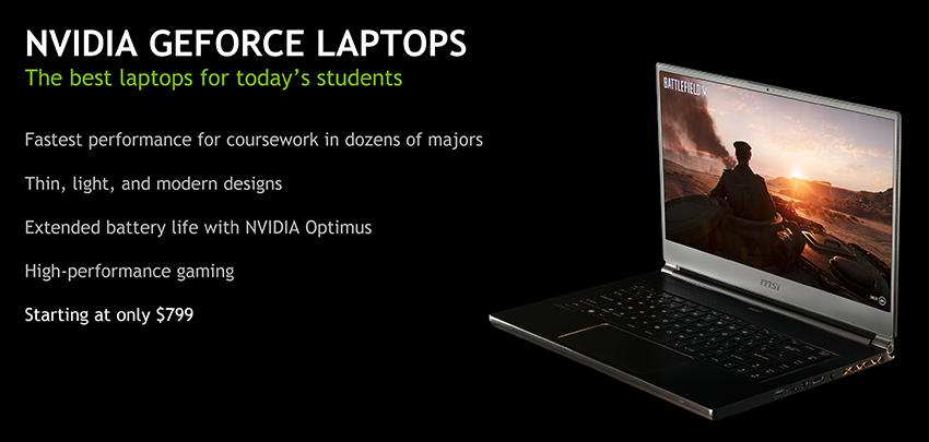 Ace Your Classes With GeForce Laptops | GeForce News | NVIDIA