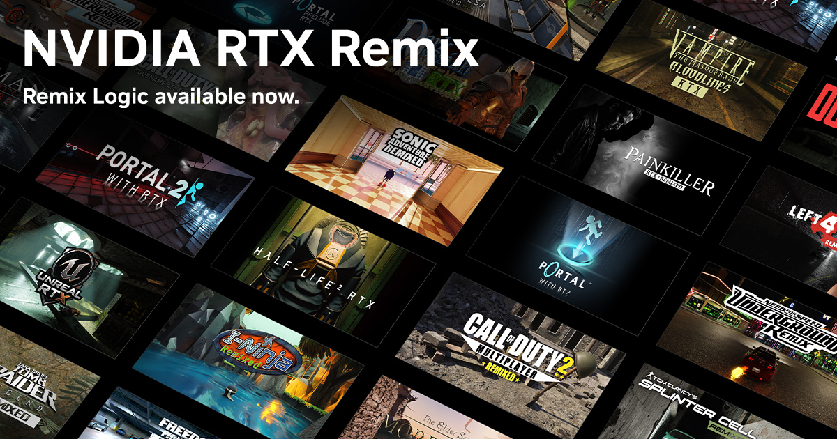 Out Now: NVIDIA RTX Remix Update Introduces New Logic System For ...