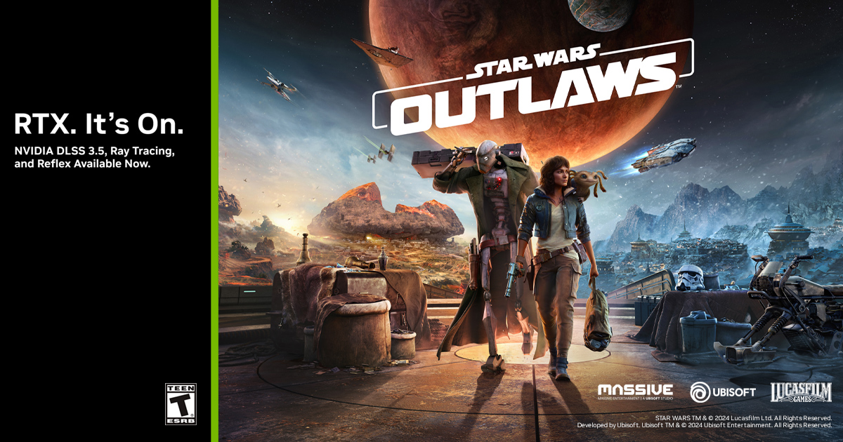 Star Wars™ Outlaws Early Access Available Now, Featuring DLSS 3.5 With ...