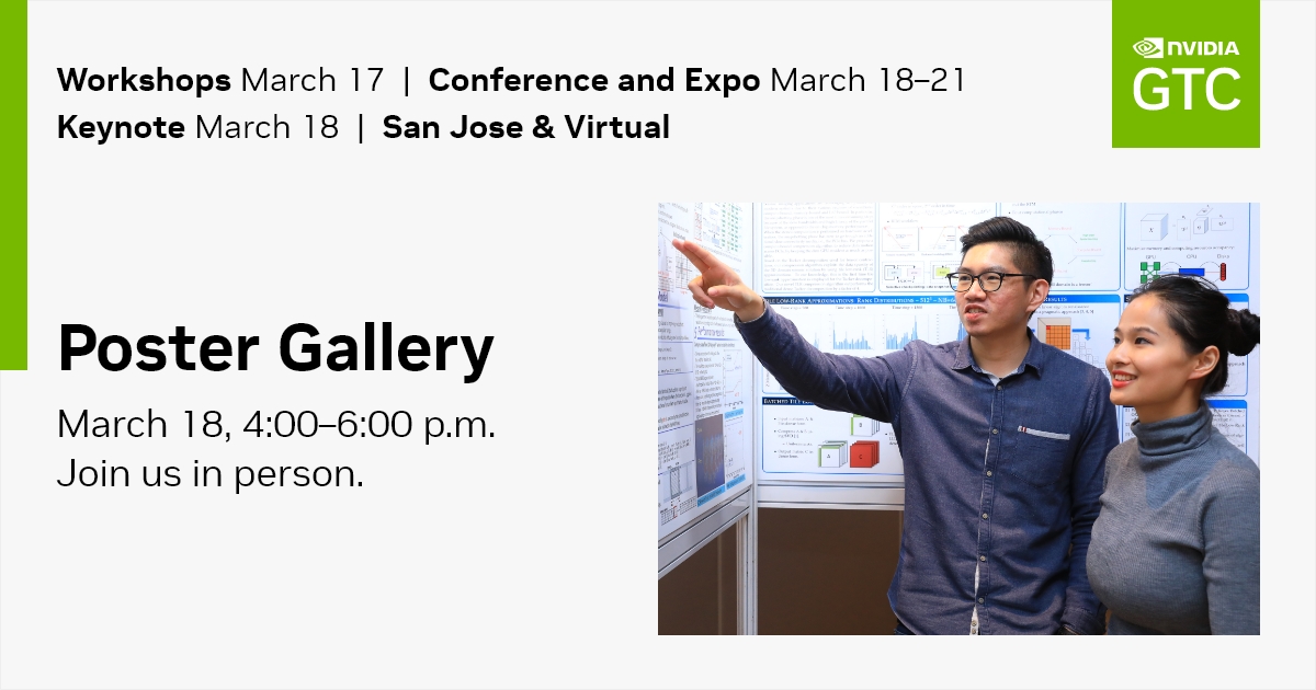 GTC 2024 Poster Gallery | GTC Conference | NVIDIA