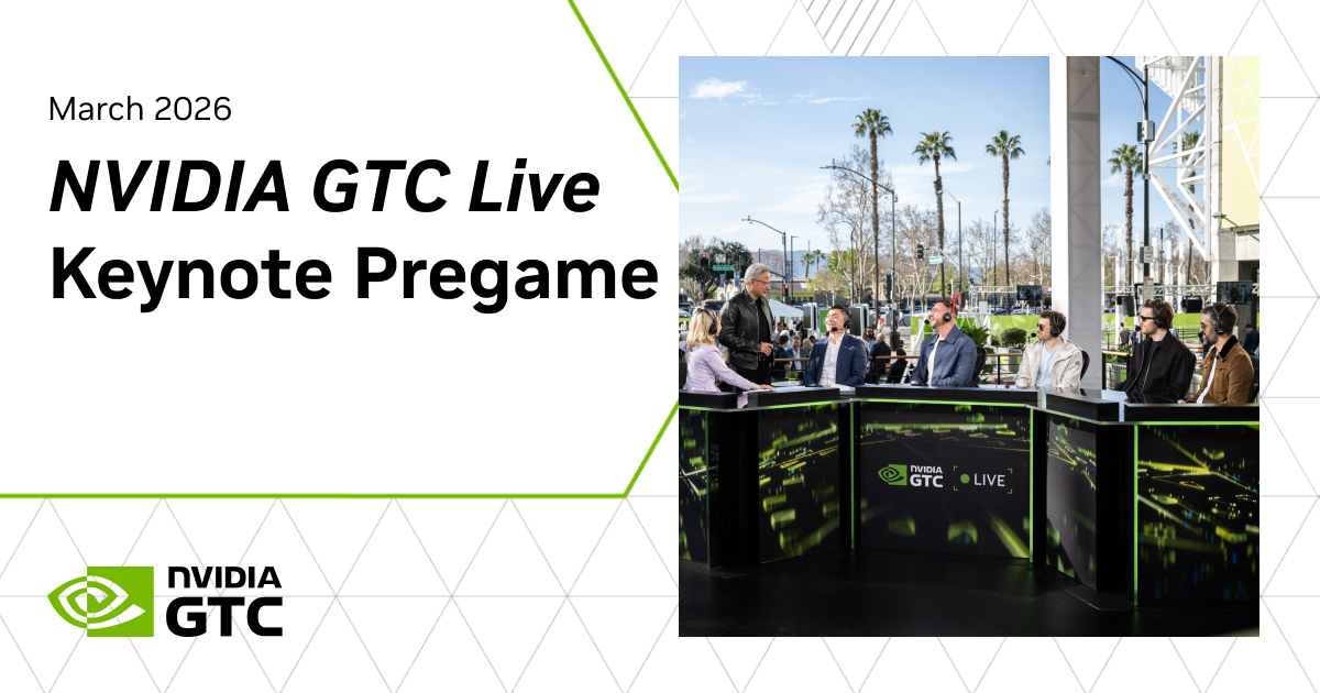 NVIDIA GTC Live 2026 Keynote Pregame | NVIDIA GTC San Jose 2026