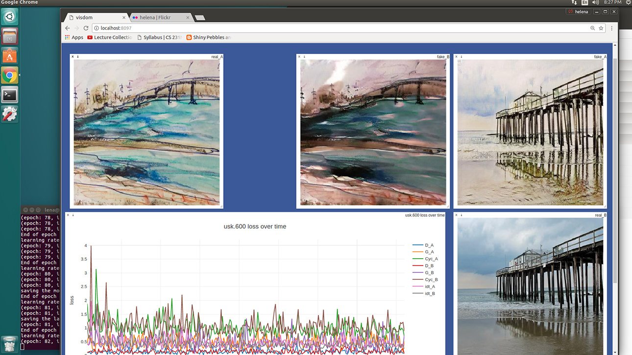 Helena Sarin at the AI Art Gallery | NVIDIA