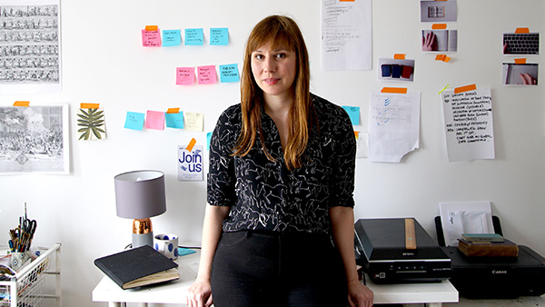 Anna Ridler at the AI Art Gallery | NVIDIA