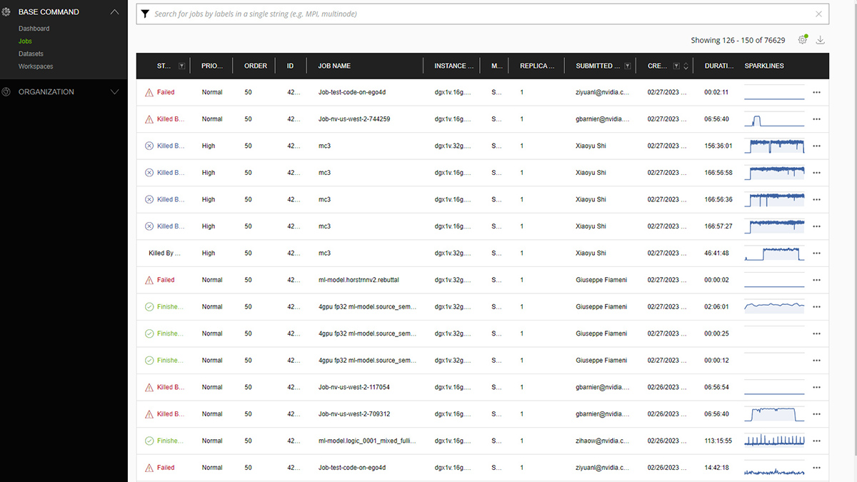 Base Command Platform | NVIDIA