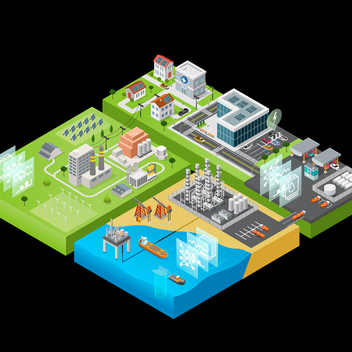 能源產業適用的 NVIDIA 解決方案 | NVIDIA