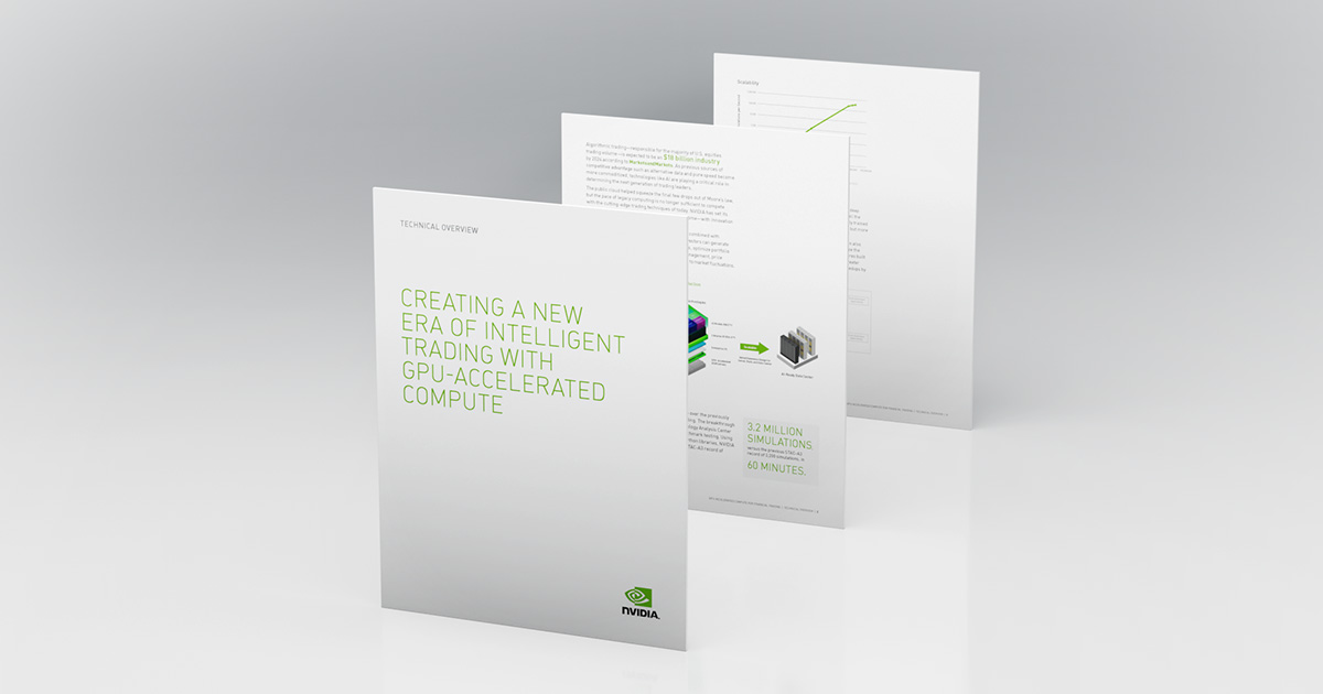 Intelligent Trading with GPU-Accelerated Computing | NVIDIA