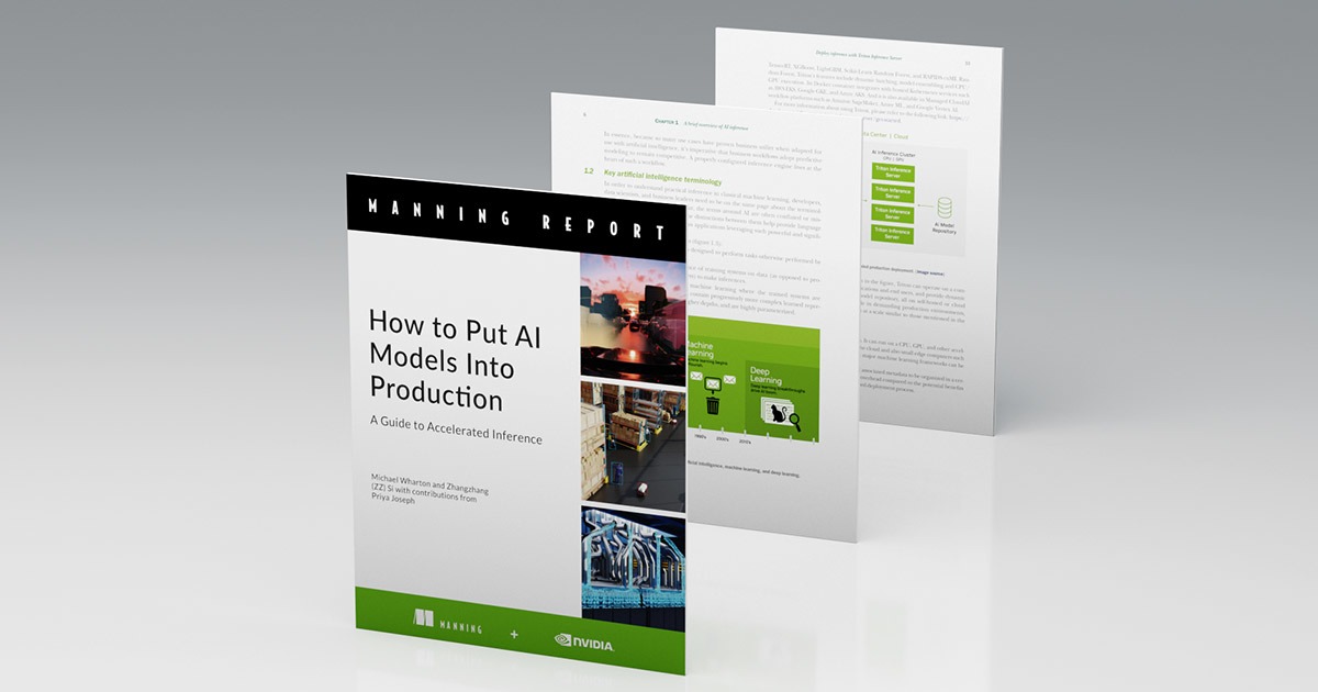 How to Put AI Models Into Production | eBook|NVIDIA