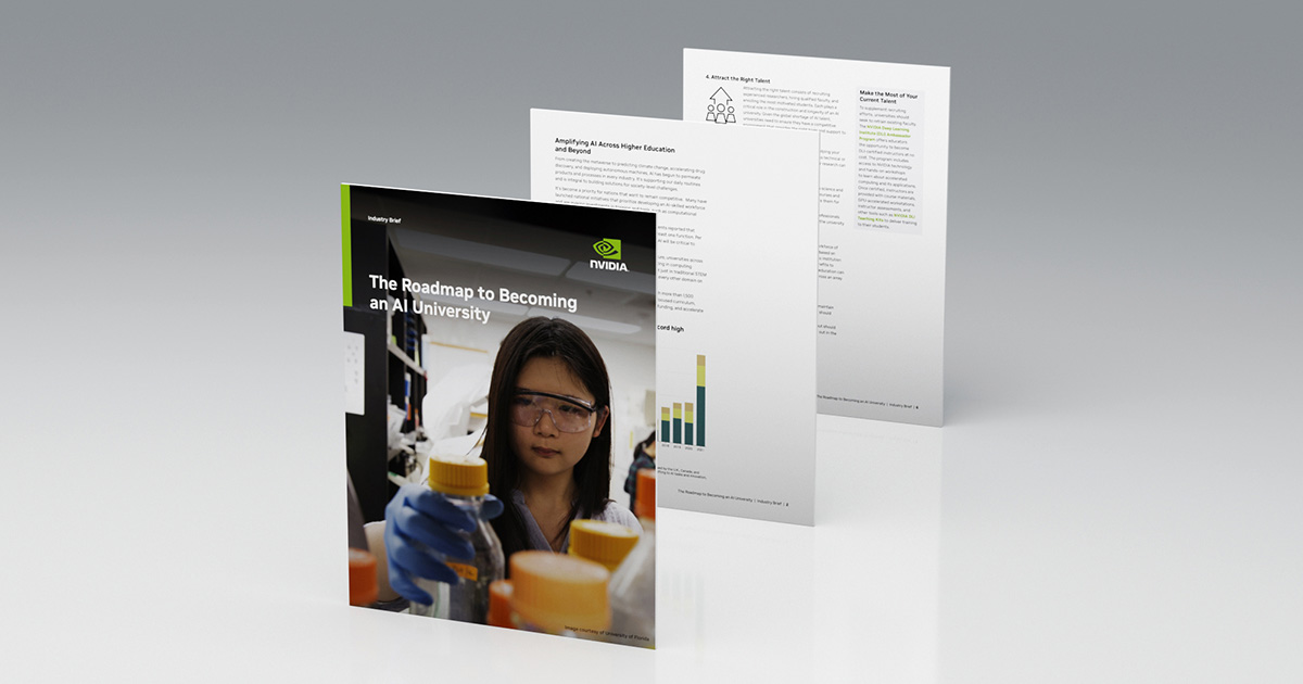 Roadmap to Becoming an AI University| Download Brief | NVIDIA
