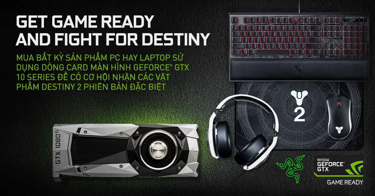 GET GAME READY AND FIGHT FOR DESTINY