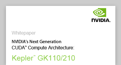 Kepler Architecture for High Performance Computing | NVIDIA