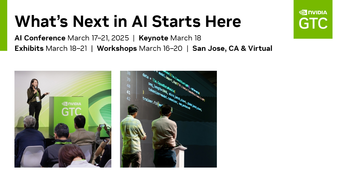 AI Native Conference Sessions | NVIDIA GTC 2025