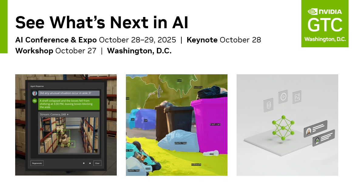 Featured Computer Vision and Video Analytics Sessions at NVIDIA GTC 2025 - NViNiO News & Search