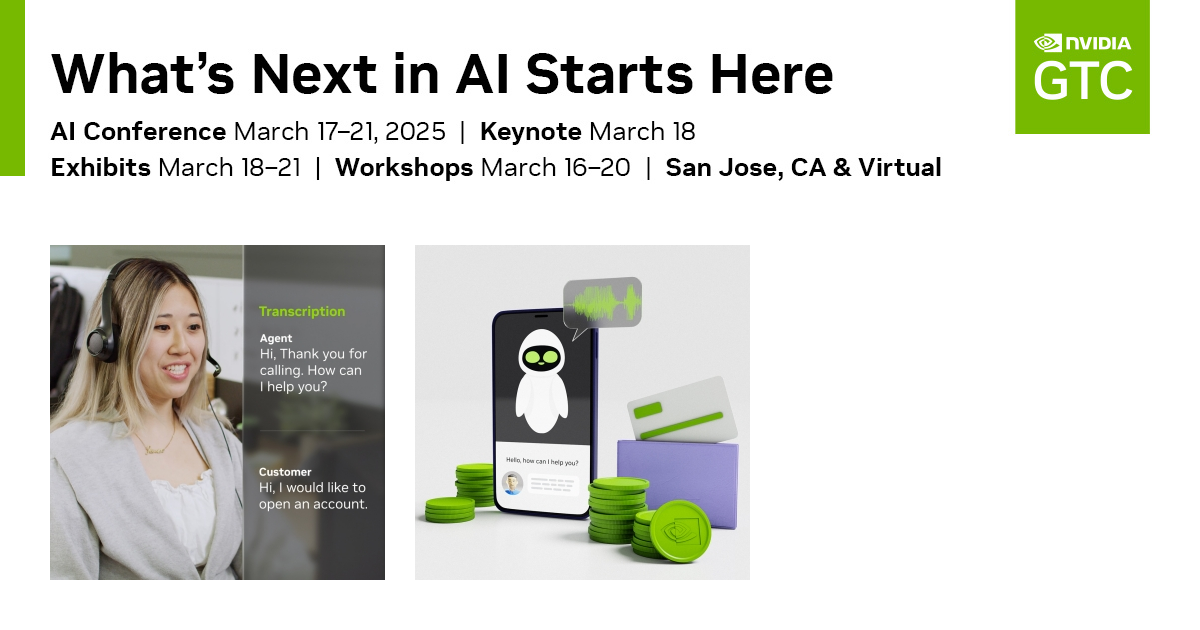 Conversational AI Conference Sessions | NVIDIA GTC 2025