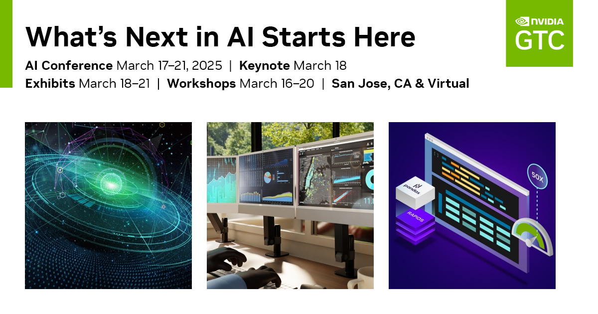 Data Science Conference Sessions | NVIDIA GTC 2025