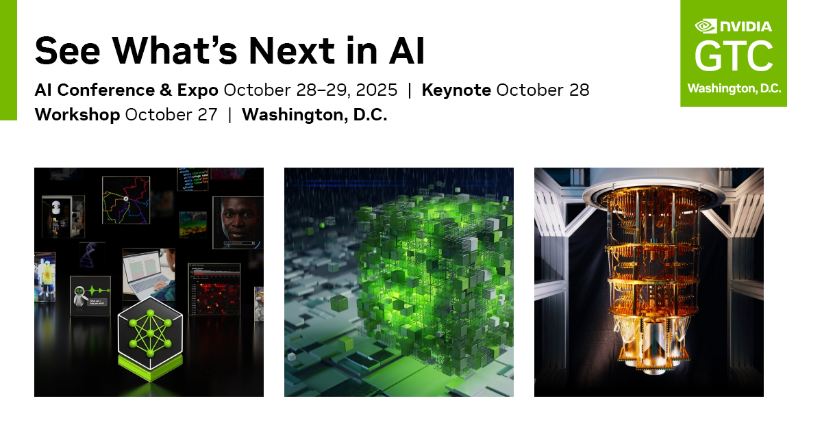 Developer Tools and Techniques Conference Sessions | NVIDIA GTC Washington, D.C. 2025