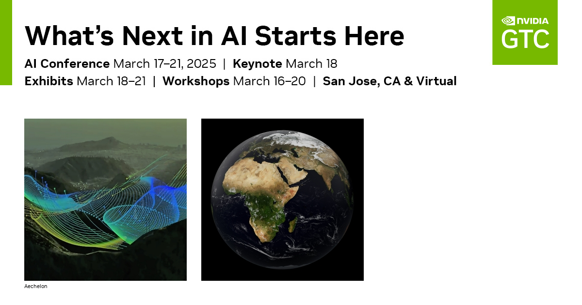 GTC Public Sector Conference Sessions | NVIDIA GTC 2025