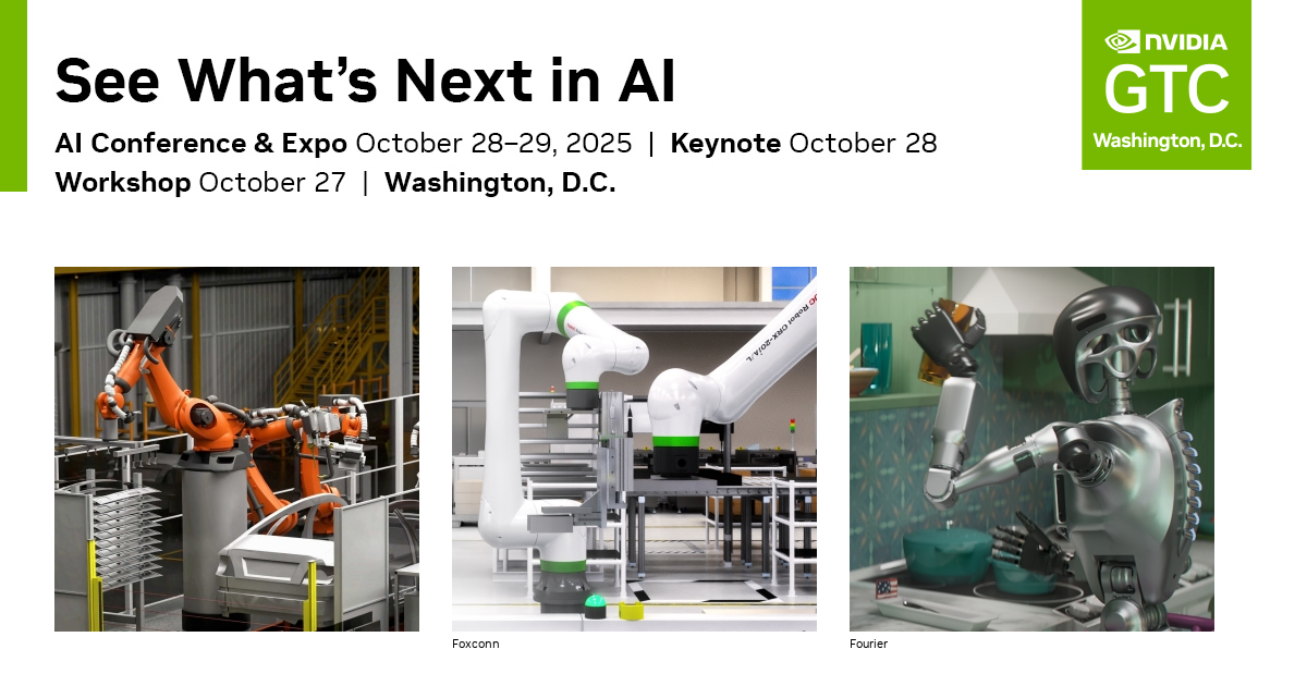 Physical AI and Robotics Day Conference Sessions | NVIDIA GTC ...