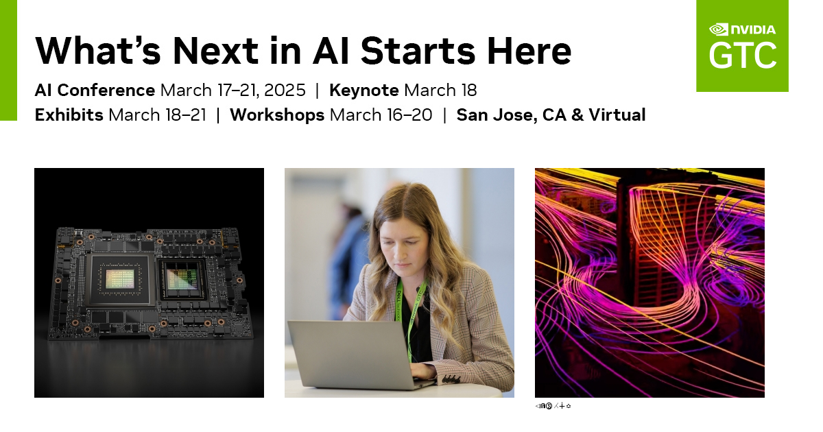 Top Developer Conference Sessions | NVIDIA GTC 2025