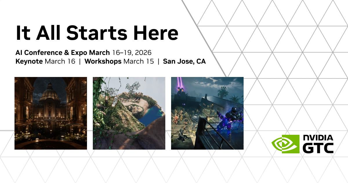 Enterprise Gaming Conference Sessions | NVIDIA GTC 2026