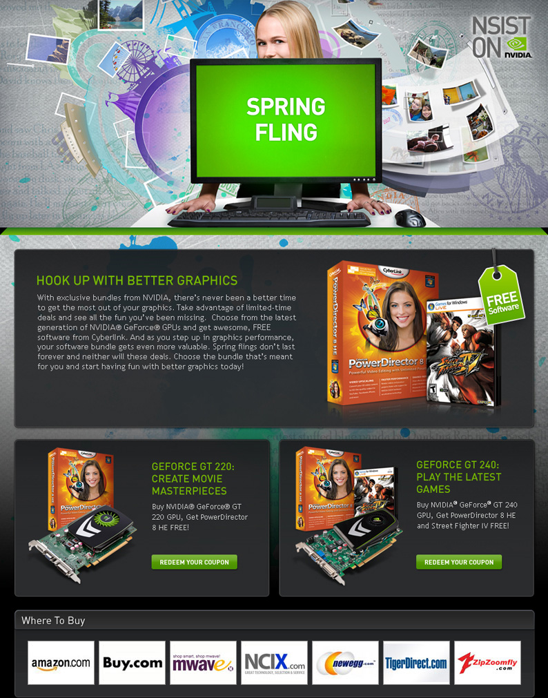 NVIDIA Spring Fling Promotions